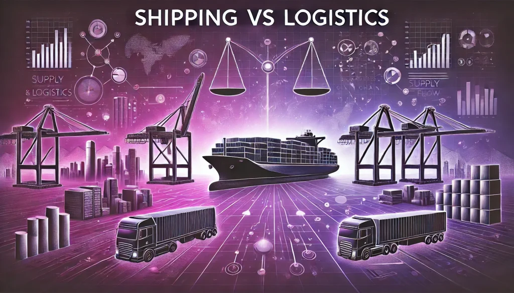 The Difference Between Shipping and Logistics | Keys Logistics