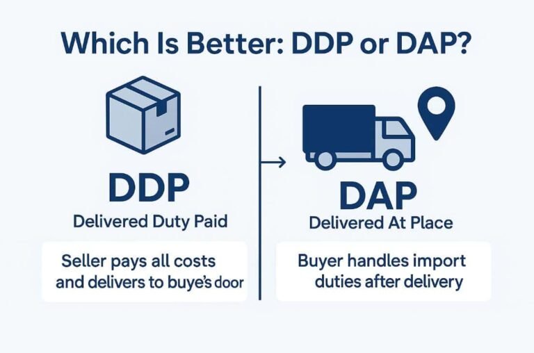DDP vs DAP: Key Differences, Responsibilities & Cost Implications ...